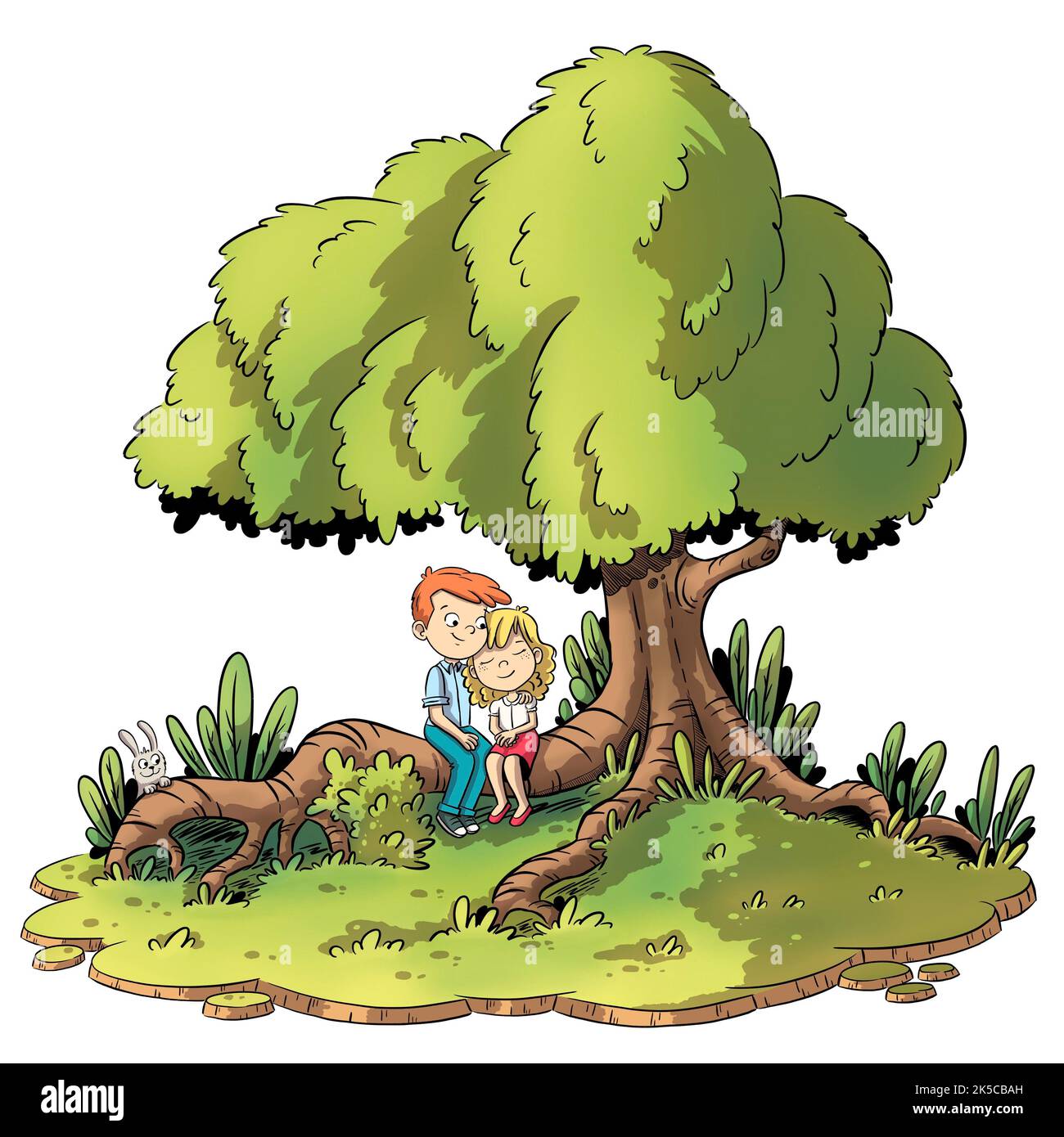 Hand drawing male female couple hi-res stock photography and images - Alamy