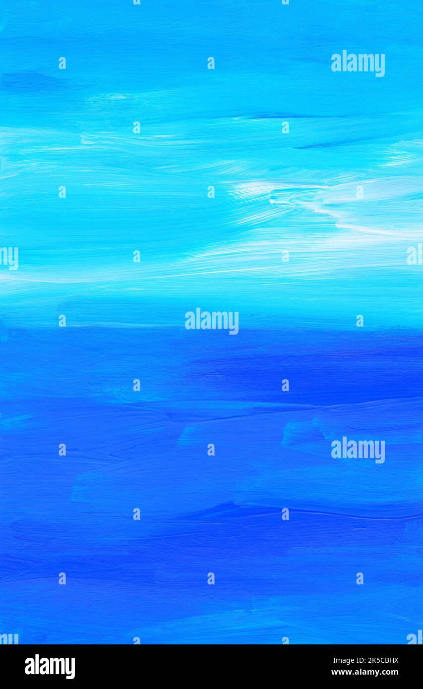 Abstract calm blue and turquoise background texture. Multicolored ...