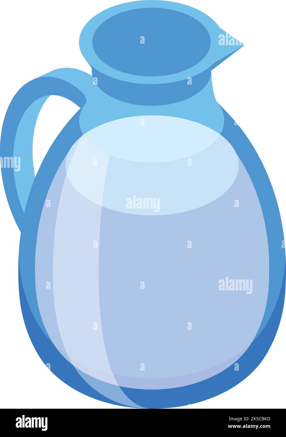 Milk jug icon isometric vector. Fresh calcium. Farm food Stock Vector ...