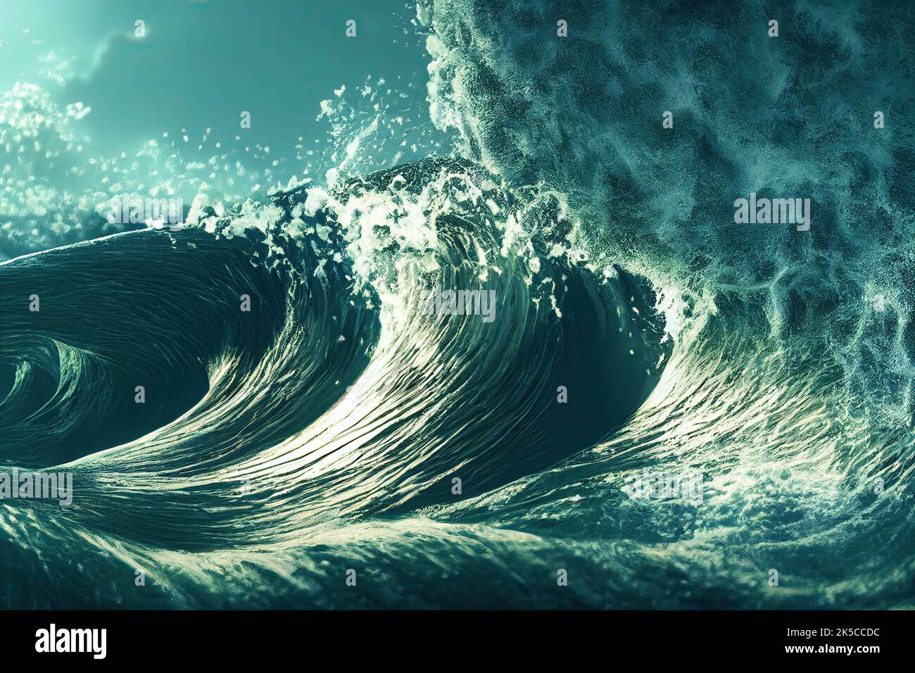 The big waves in the ocean called tube waves. A tsunami is a result of ...