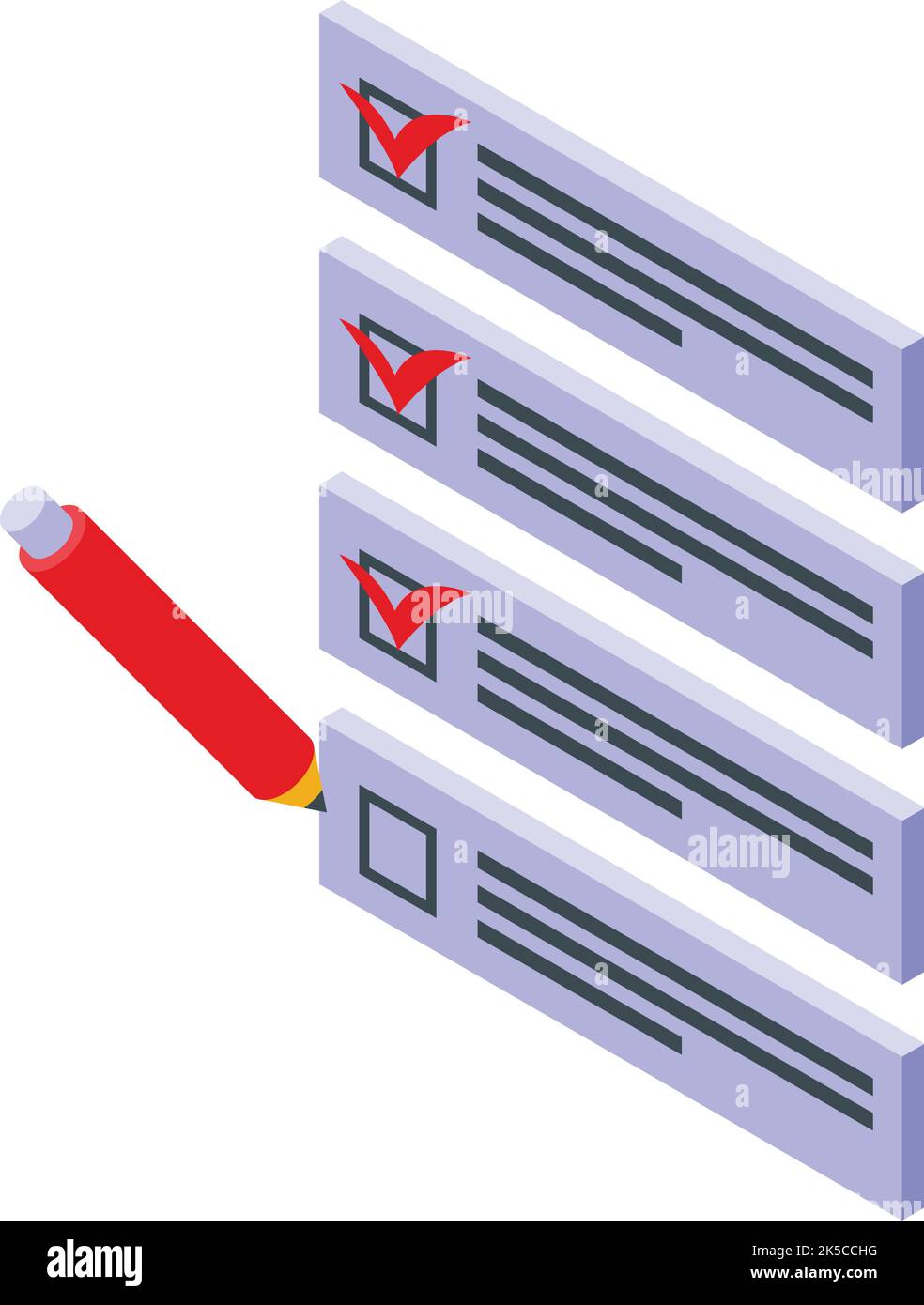 Benchmark to do list icon isometric vector. Business product. Cost test ...