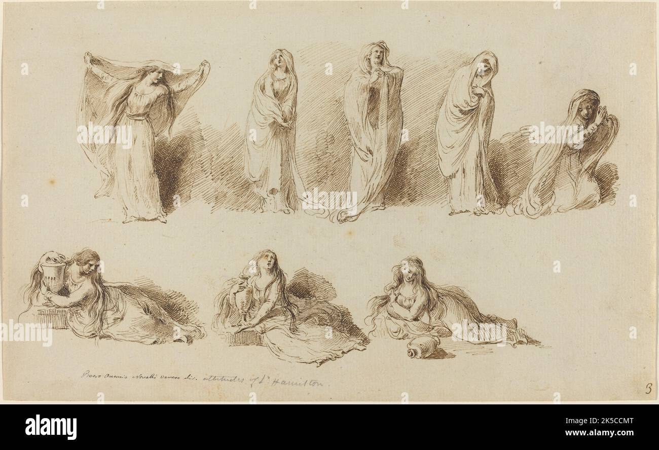 Lady hamilton attitudes hi-res stock photography and images - Alamy