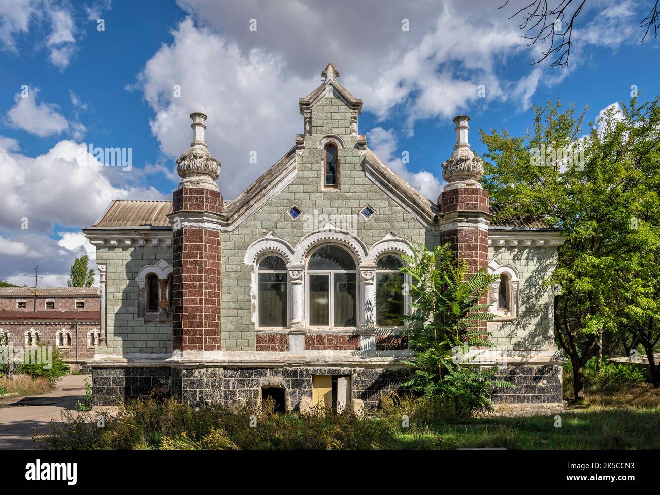 Abandoned old sanatorium Kuialnyk in Odessa, Ukraine Stock Photo - Alamy