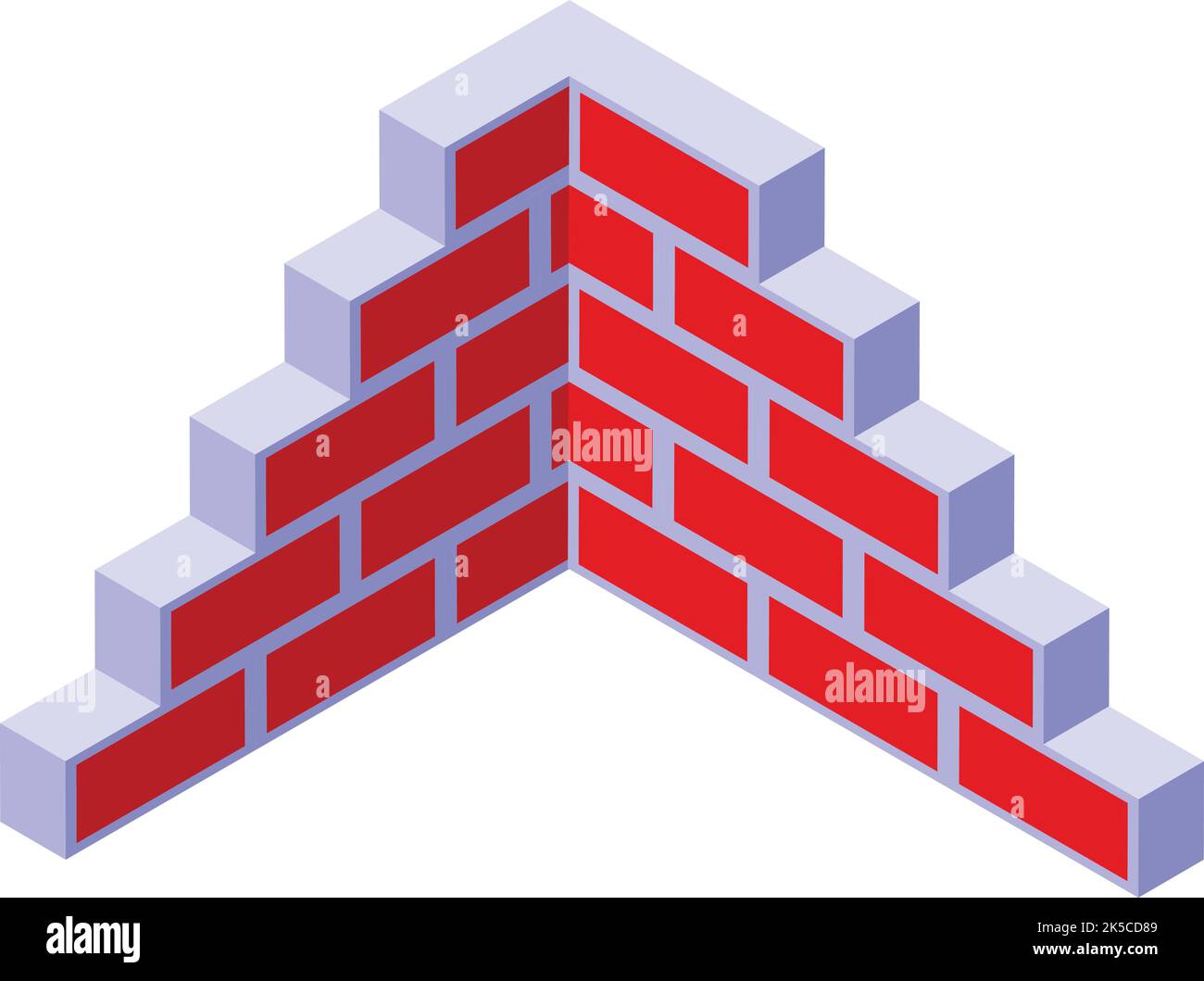 Corner brick renovation Stock Vector Images - Alamy