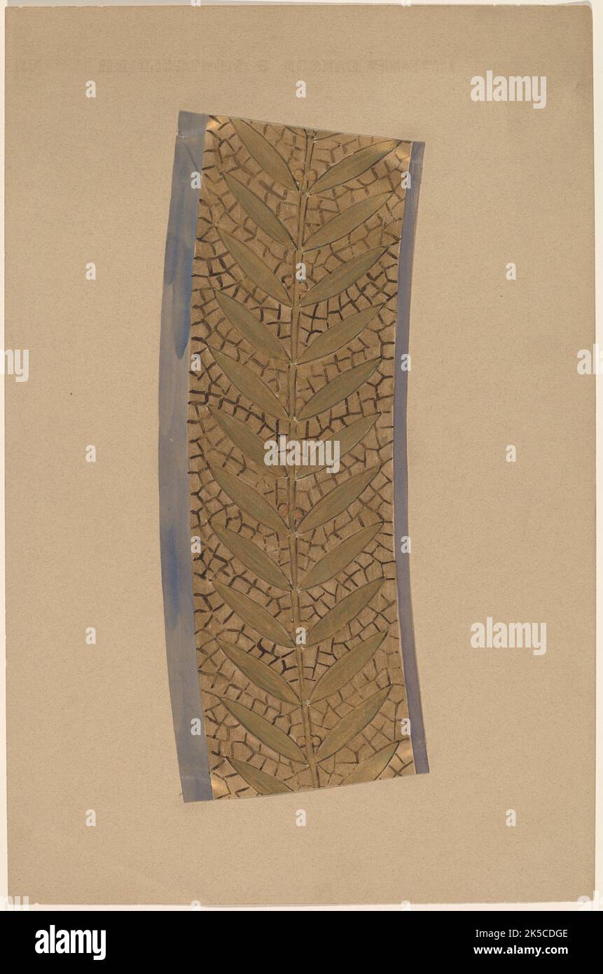 Study for a Border Design, 1890/1897 Stock Photo - Alamy
