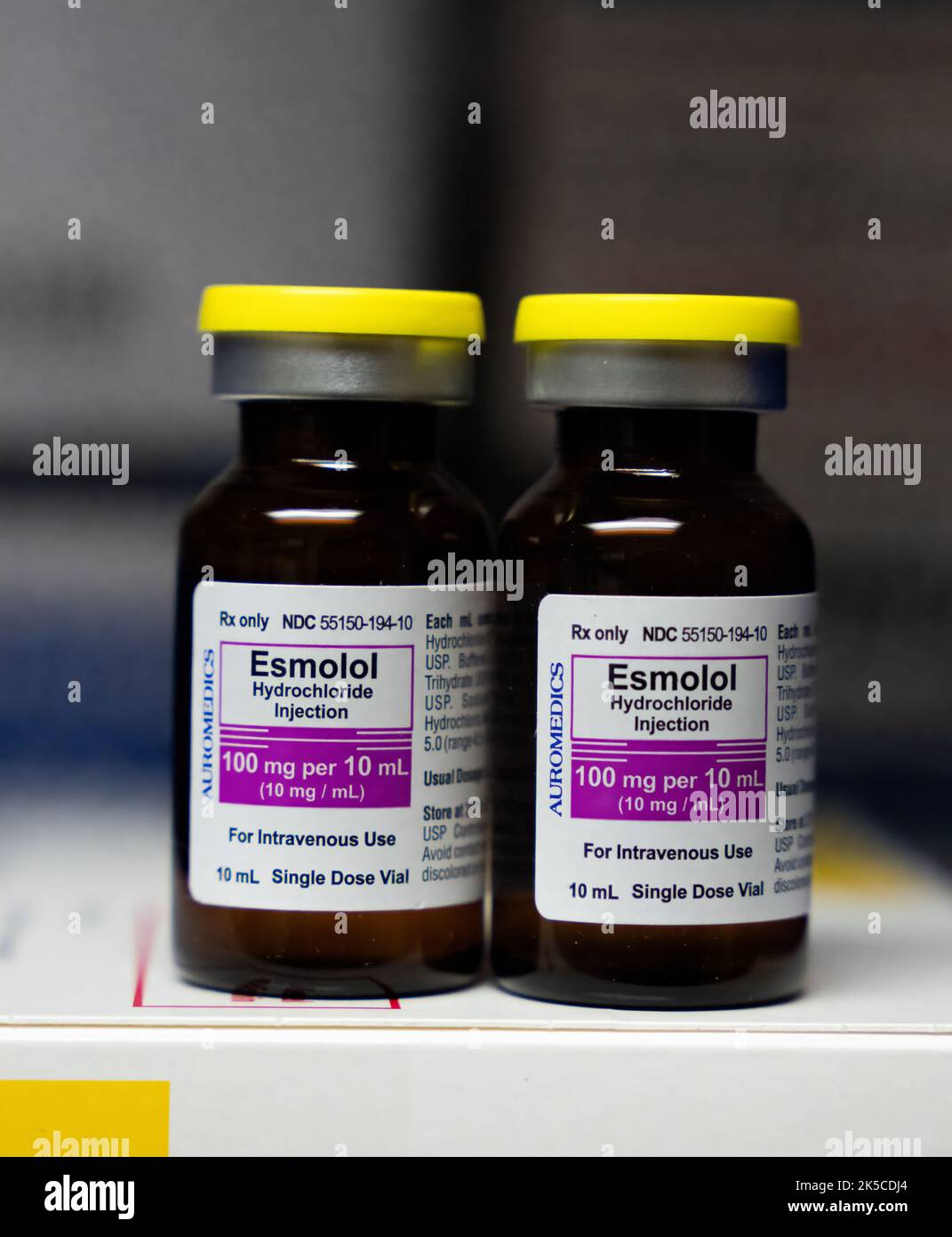 Esmolol drug hi-res stock photography and images - Alamy