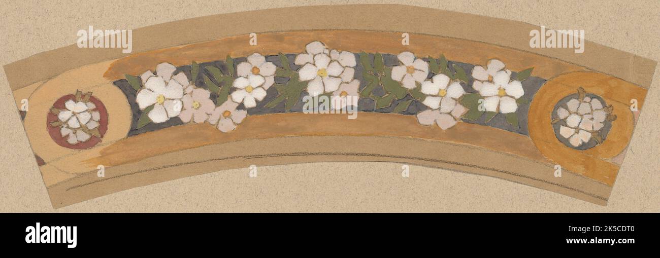 Study for a Border Design, 1890/1897 Stock Photo - Alamy