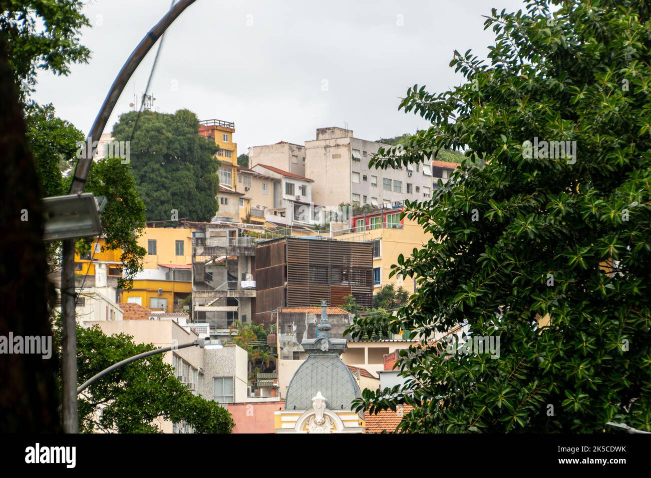 Santa Teresa houses in downtown Rio de Janeiro Brazil Stock Photo - Alamy