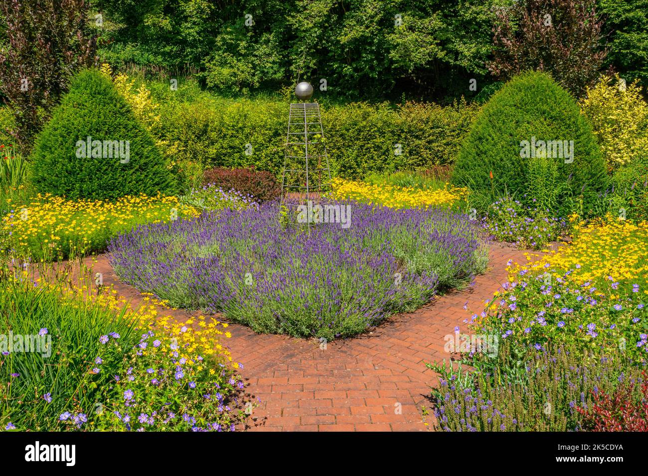 chateau garden of Dagstuhl Castle near Wadern, Saarland, Germany Stock Photo - Alamy