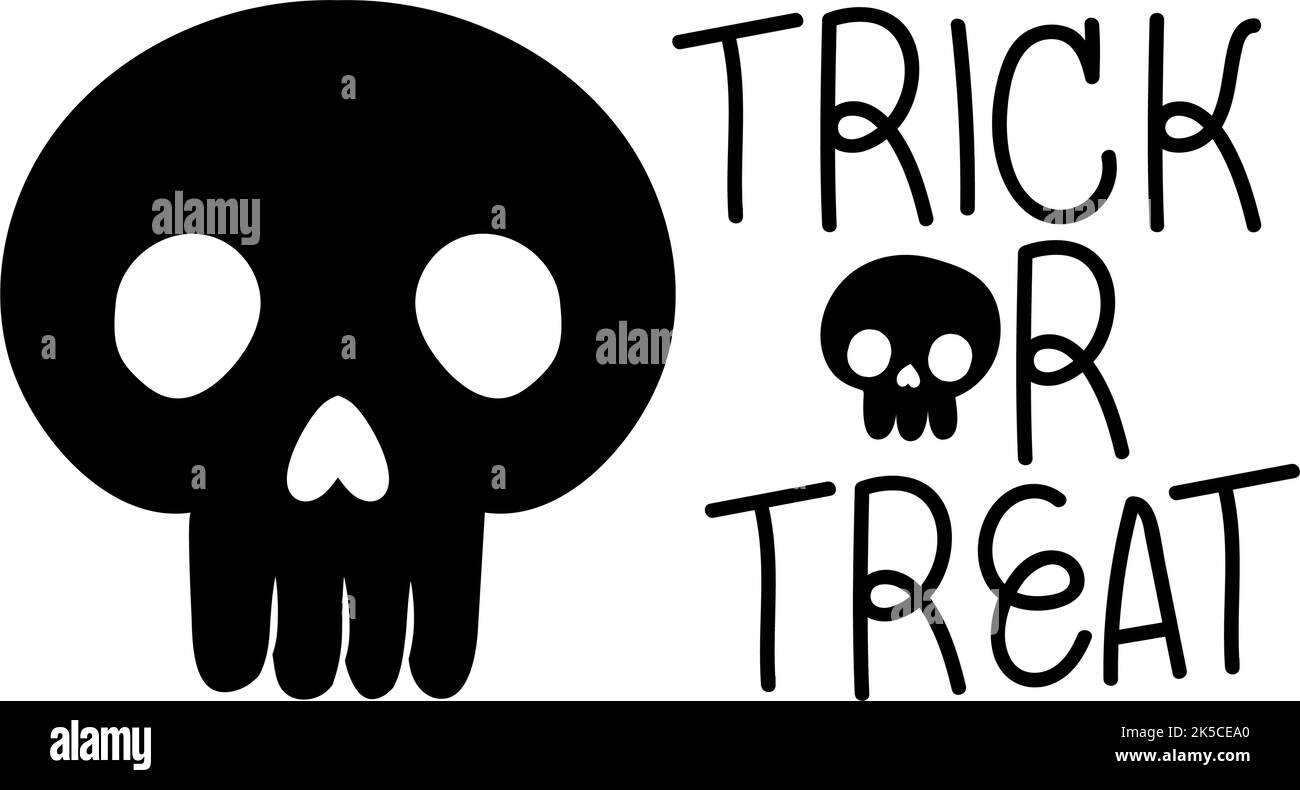 Skull font letters Stock Vector Images - Alamy