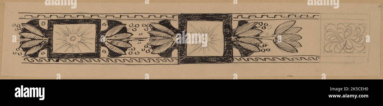 Study for a Border Design, 1890/1897 Stock Photo - Alamy