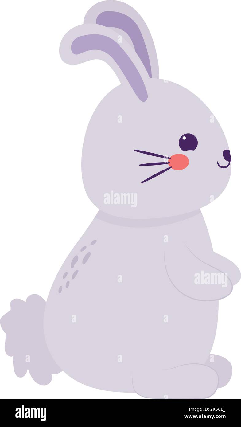cute colorful bunny Stock Vector Image & Art - Alamy