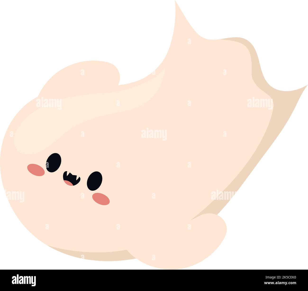 cute ghost design Stock Vector Image & Art - Alamy