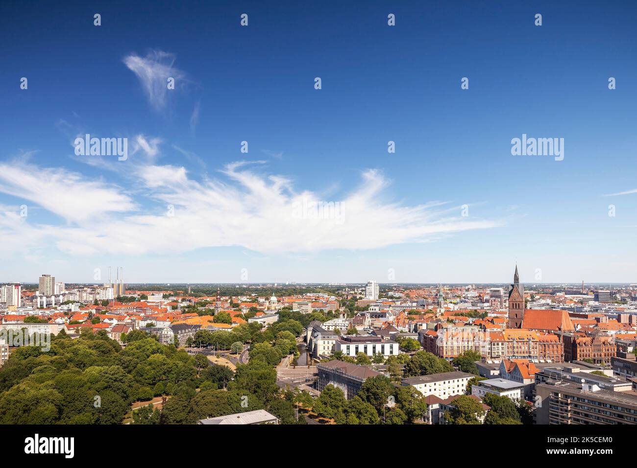 City skyline hanover germany hi-res stock photography and images - Alamy