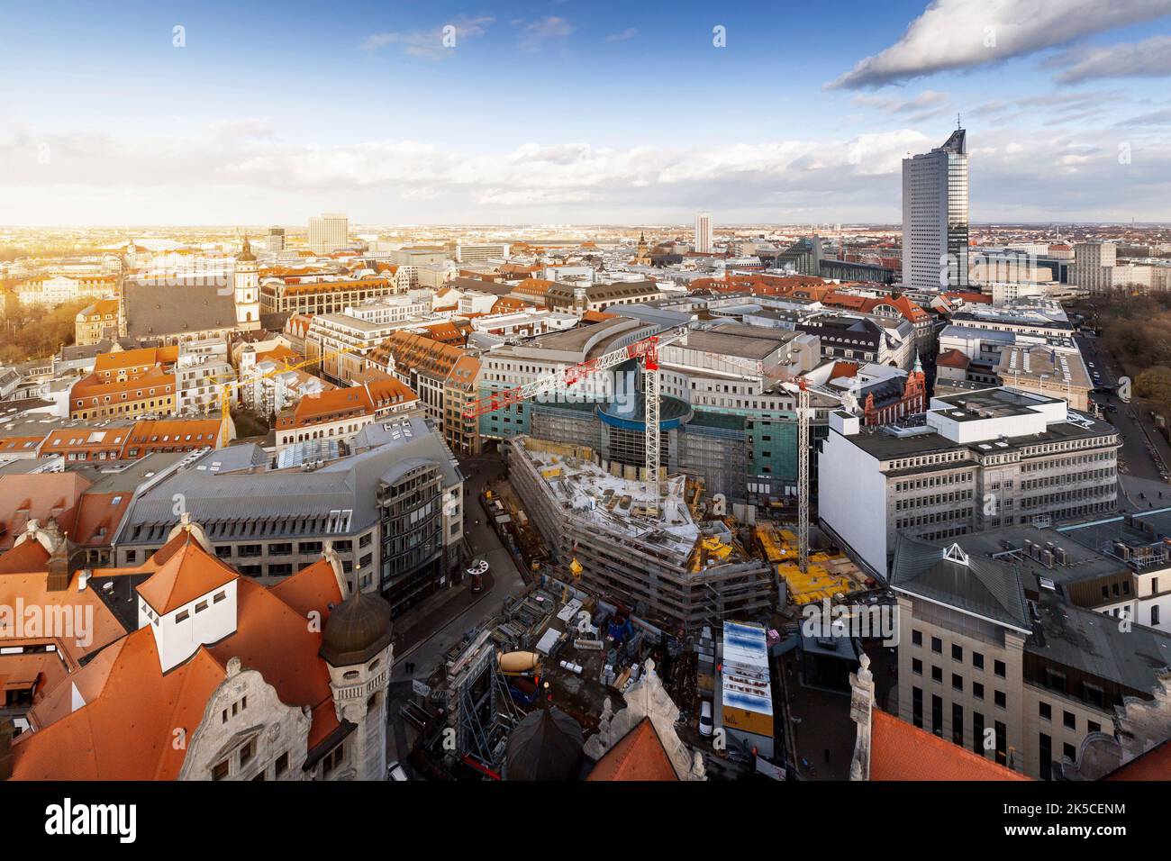 Panorama tower leipzig hi-res stock photography and images - Alamy