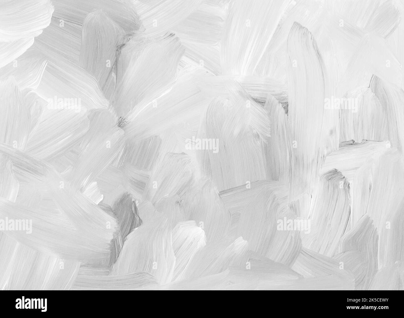 White abstract background painting. Monochrome light minimalistic ...