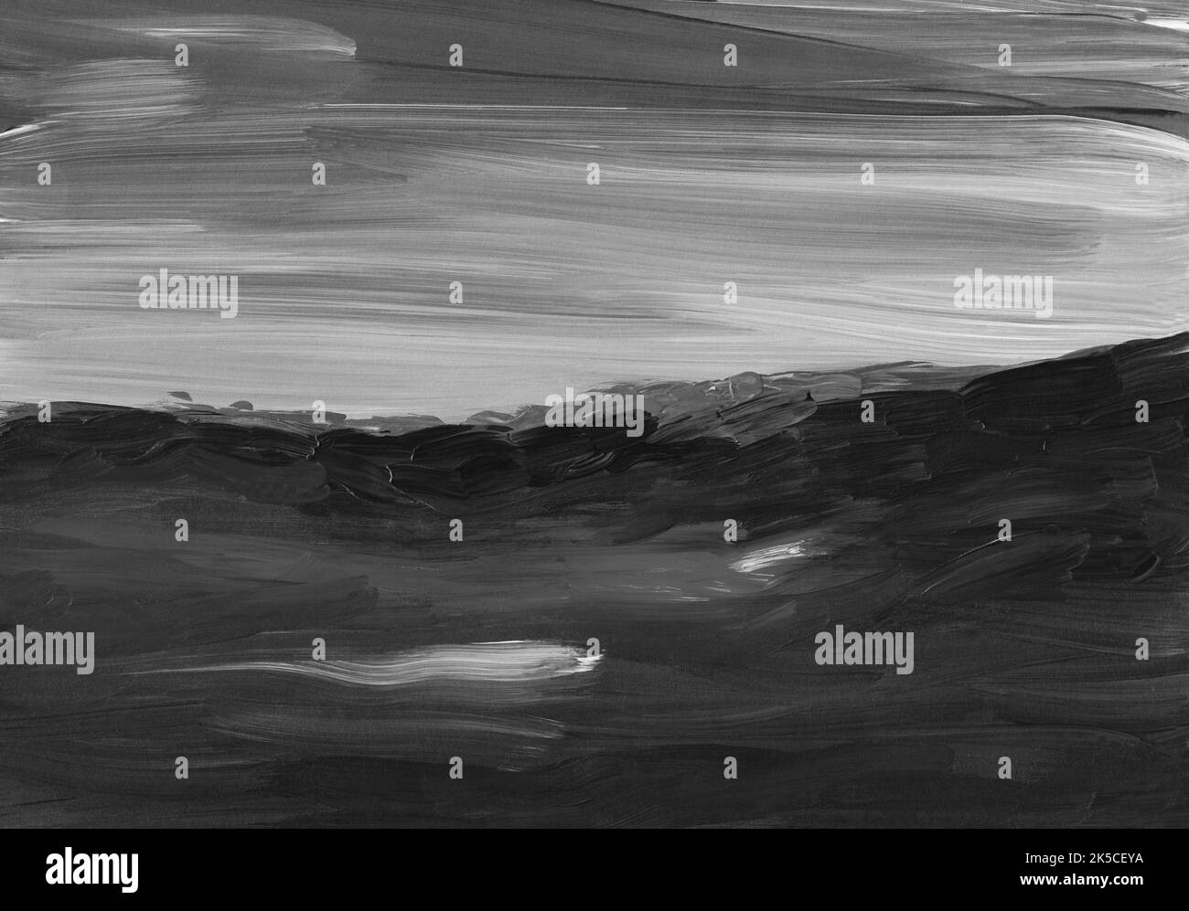 Abstract black and white background. Minimalistic monochrome backdrop ...