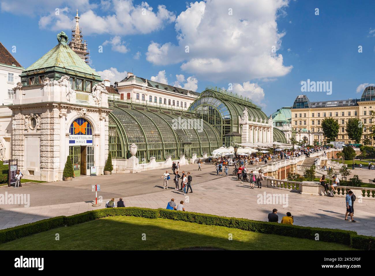 Palm house burggarten castle hi-res stock photography and images - Alamy