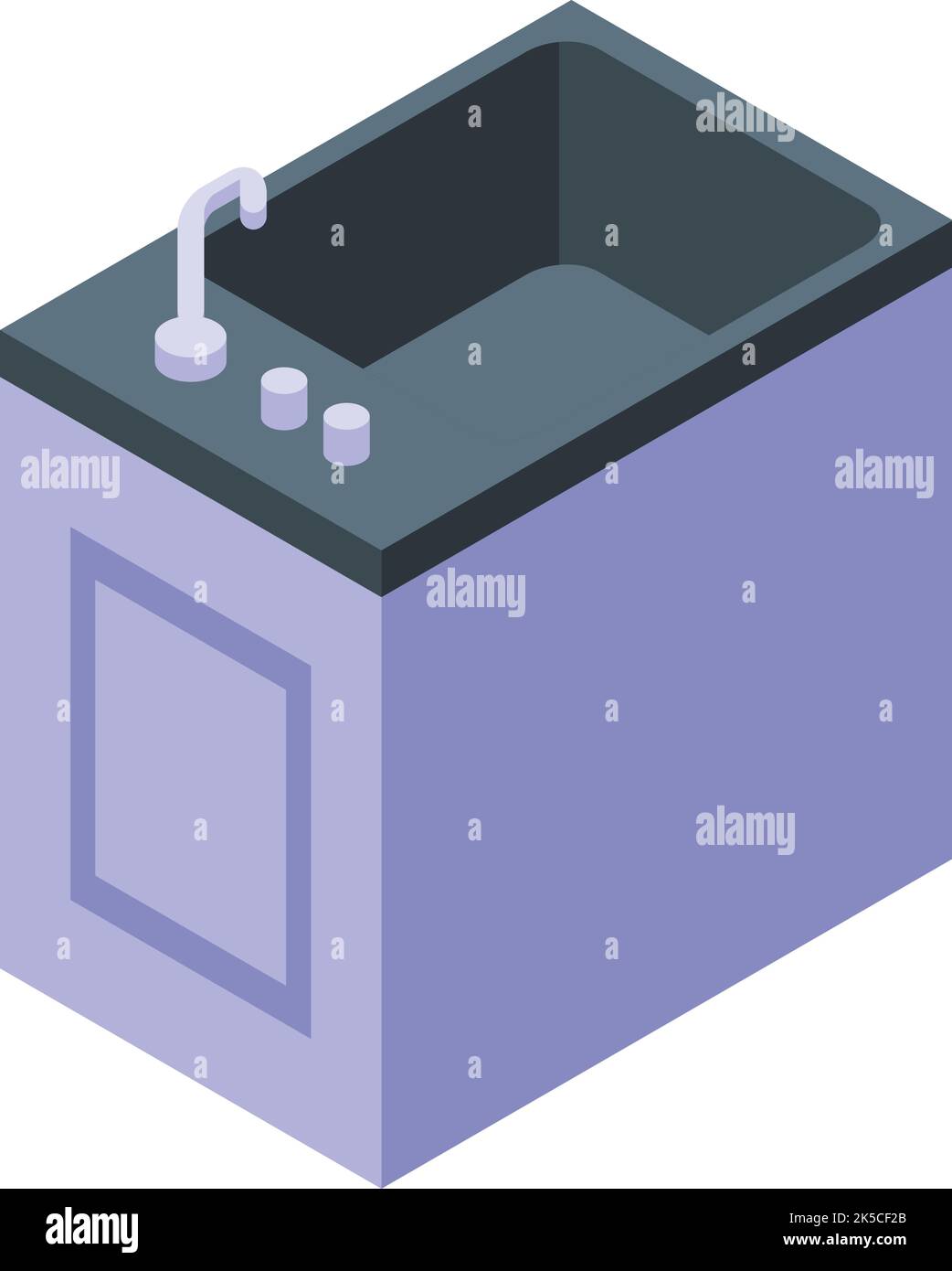 Dog bath icon isometric vector. Spa shower. Wash puppy Stock Vector ...