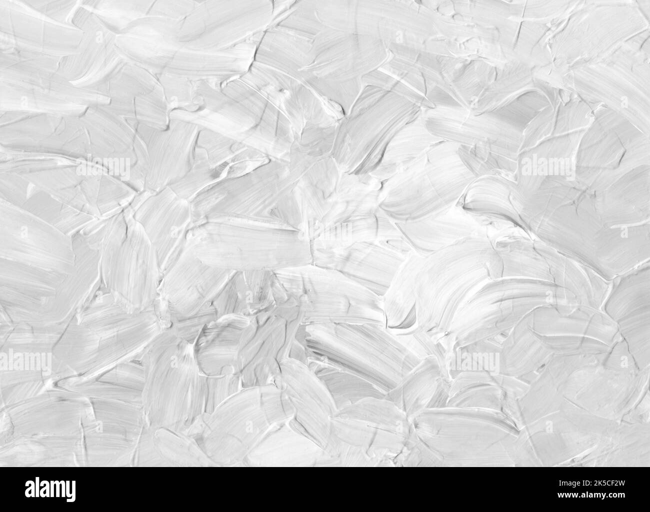 Abstract light background painting. White textures brush strokes on ... Abstract light background painting. White textures brush strokes on ...