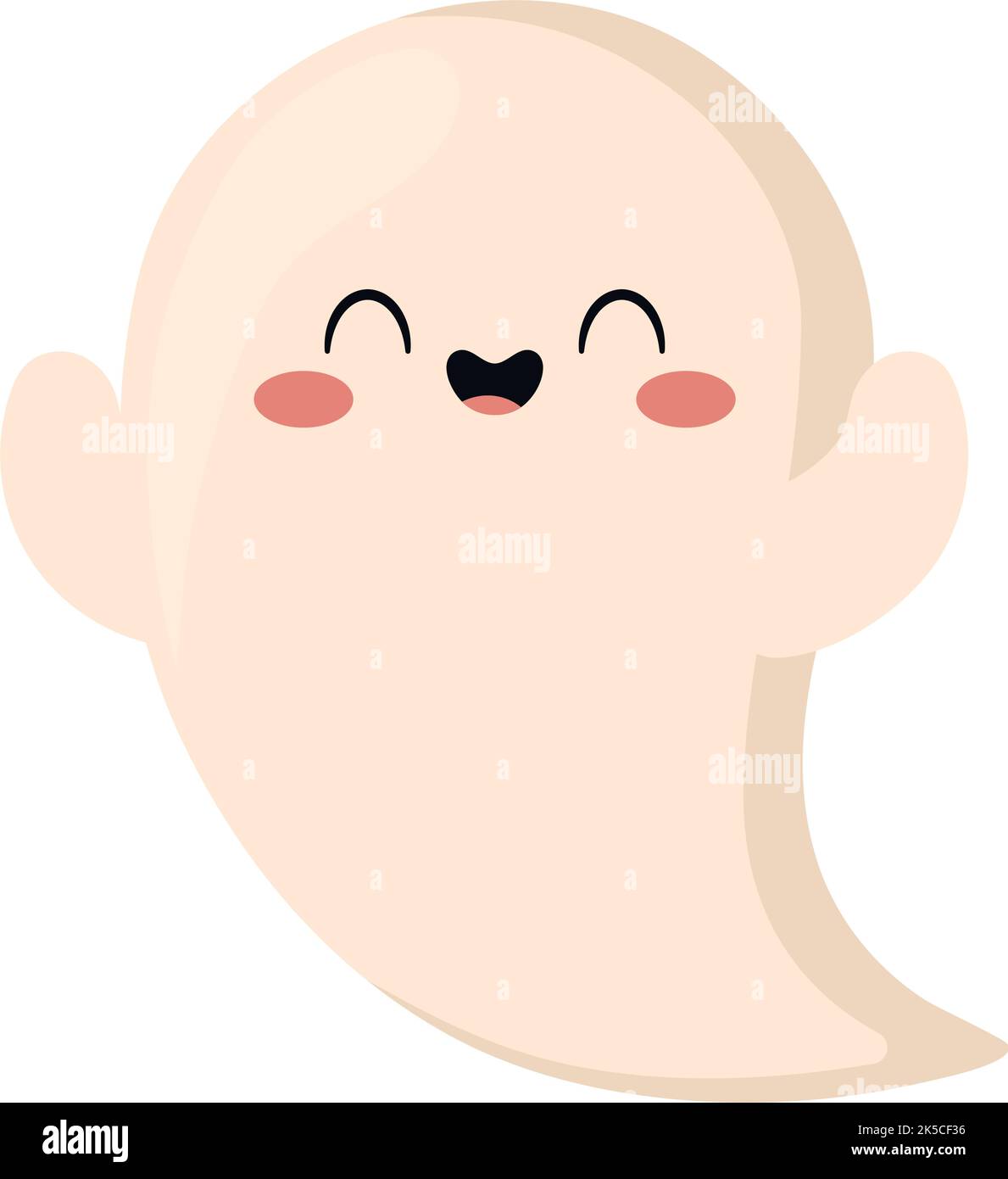cute ghost icon Stock Vector Image & Art - Alamy