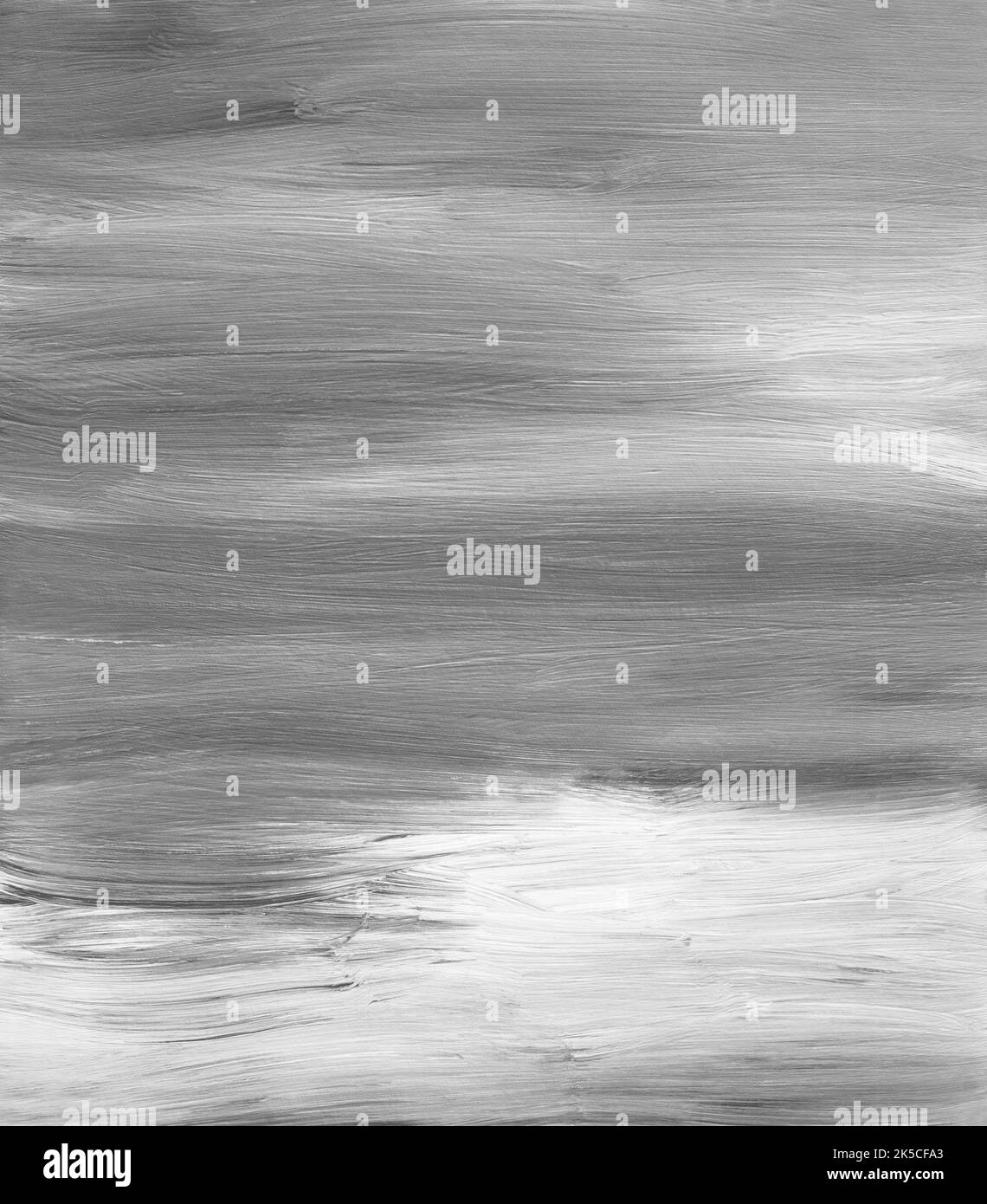 White and gray abstract textured background painting. Monochrome light ...