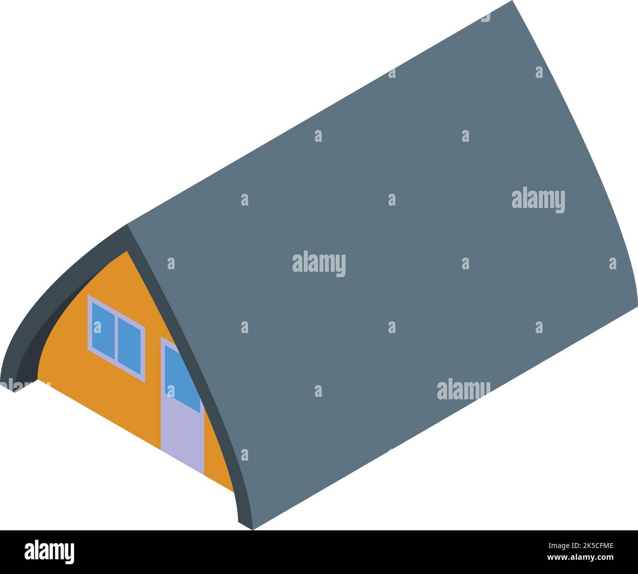 Tropical mountain house Cut Out Stock Images & Pictures - Alamy