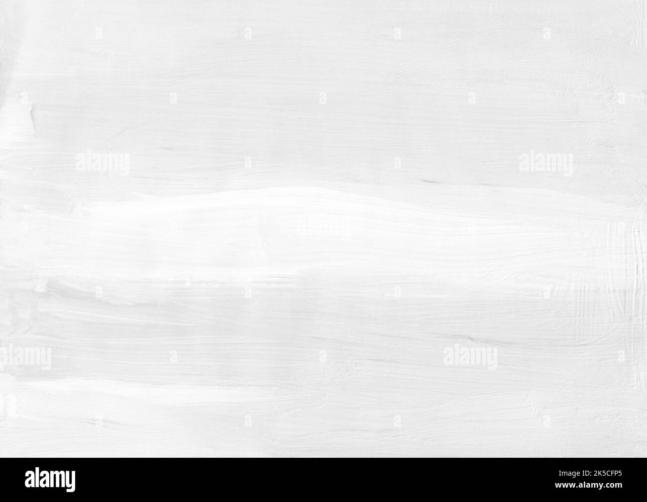 White background texture. Light monochrome backdrop. Brush strokes on ...