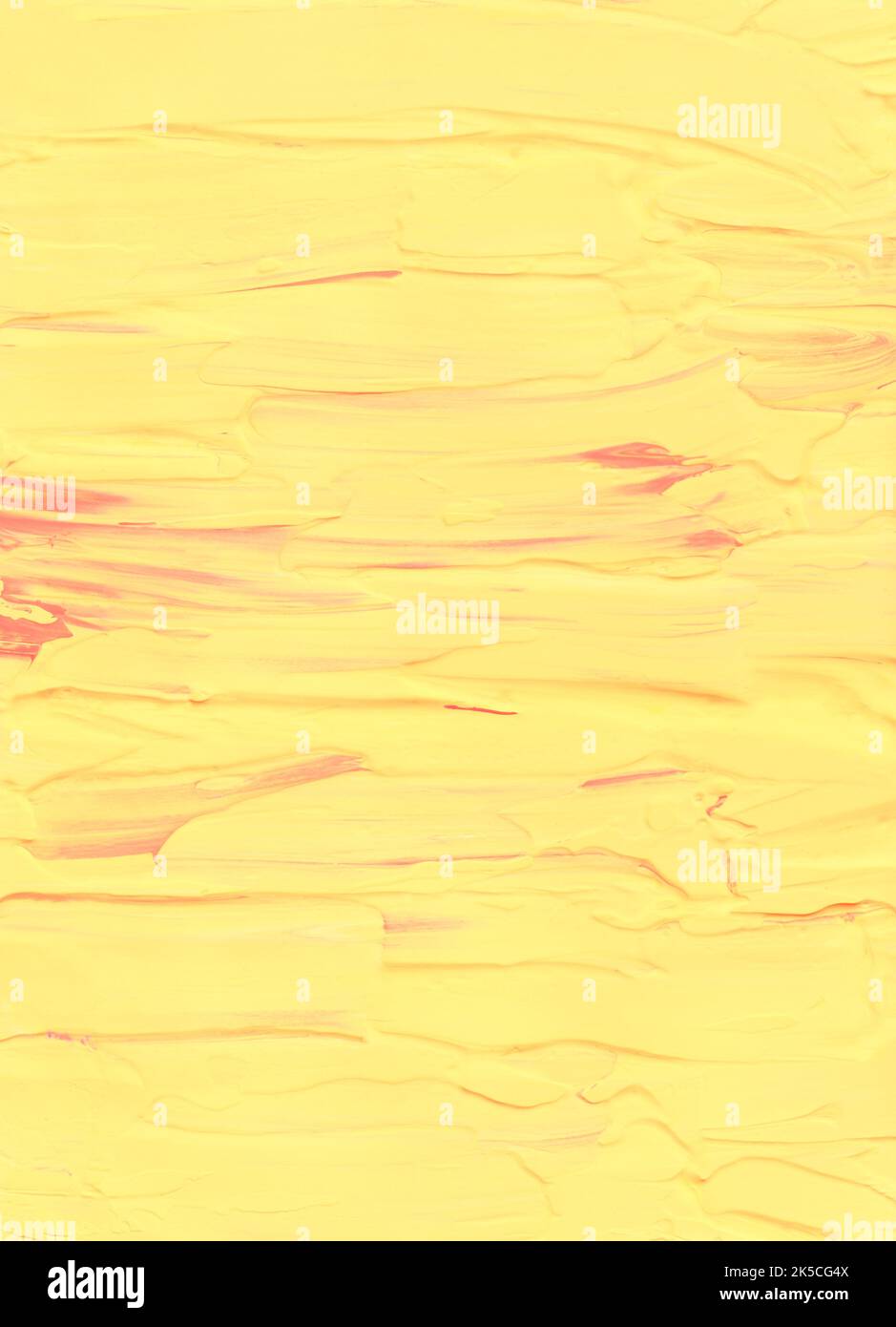 Abstract pastel yellow background. Light textured backdrop. Brush ...