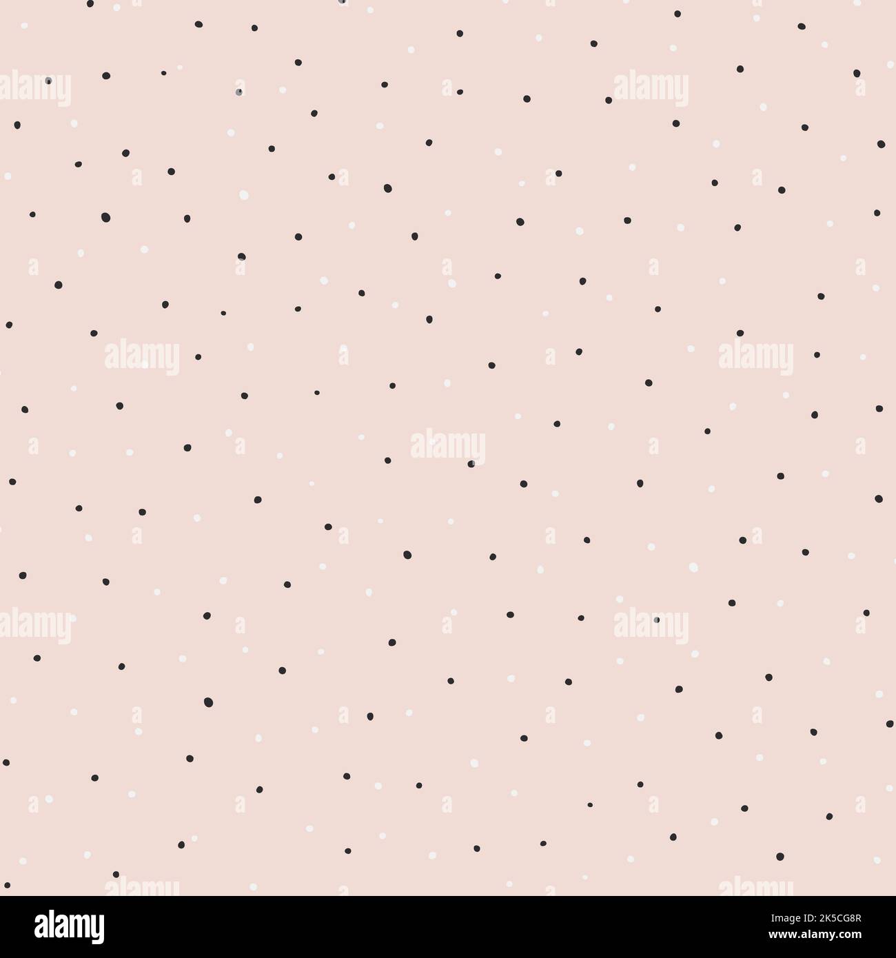 Black And White Small Dots On Pink Background Stock Vector Image & Art ...