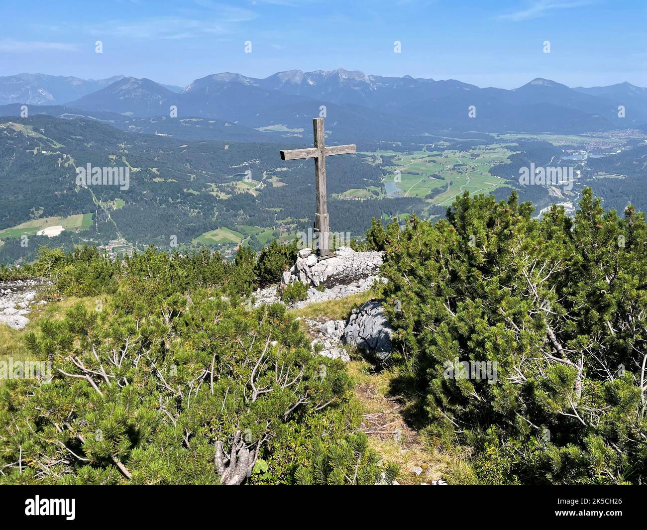 Hike to the mittenwalder hut hi-res stock photography and images - Alamy