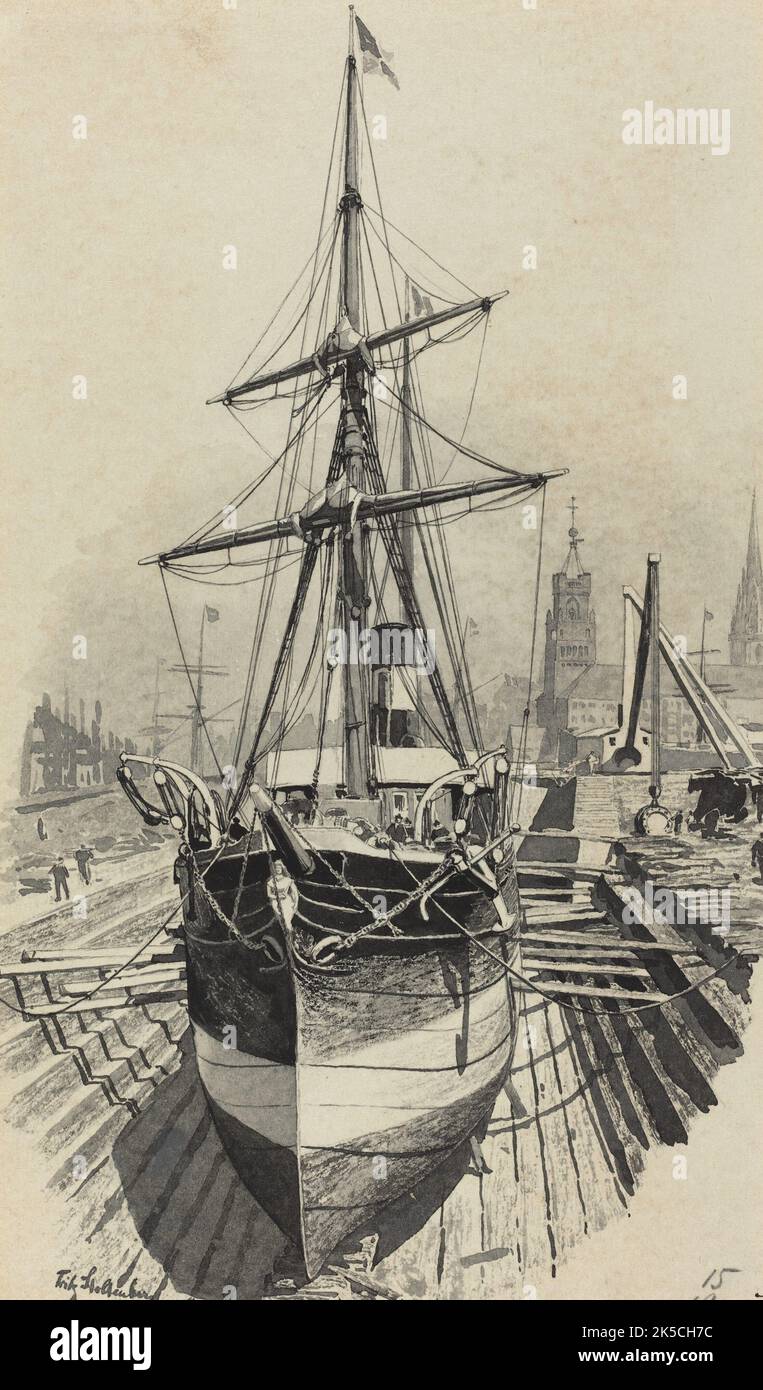 Emigrant ship 19th century hi-res stock photography and images - Alamy