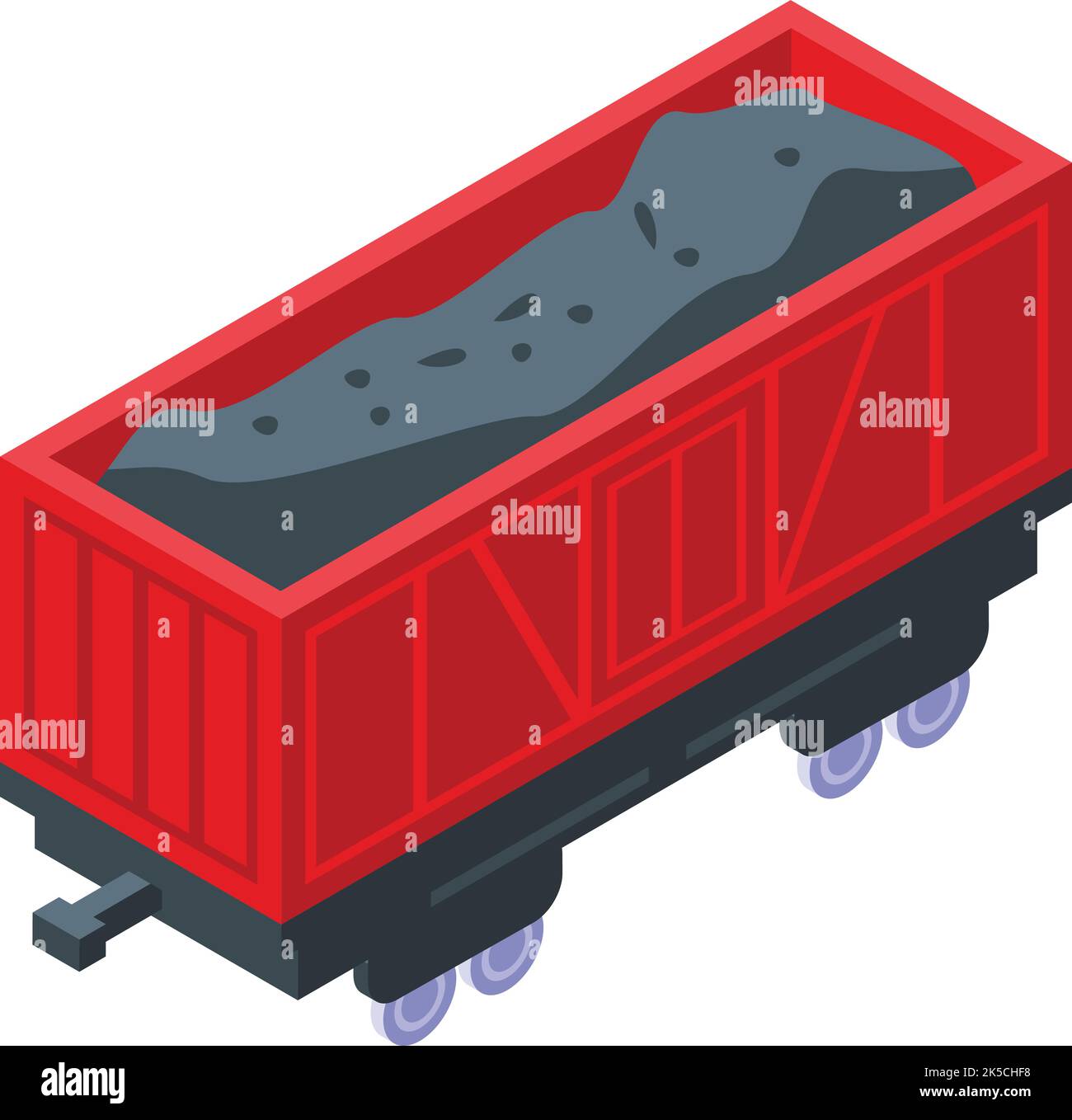 Coal wagon icon isometric vector. Mine industry. Machine loader Stock ... Coal wagon icon isometric vector. Mine industry. Machine loader Stock ...