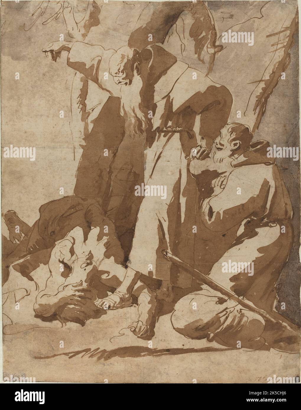 Prostrate monk hi-res stock photography and images - Alamy