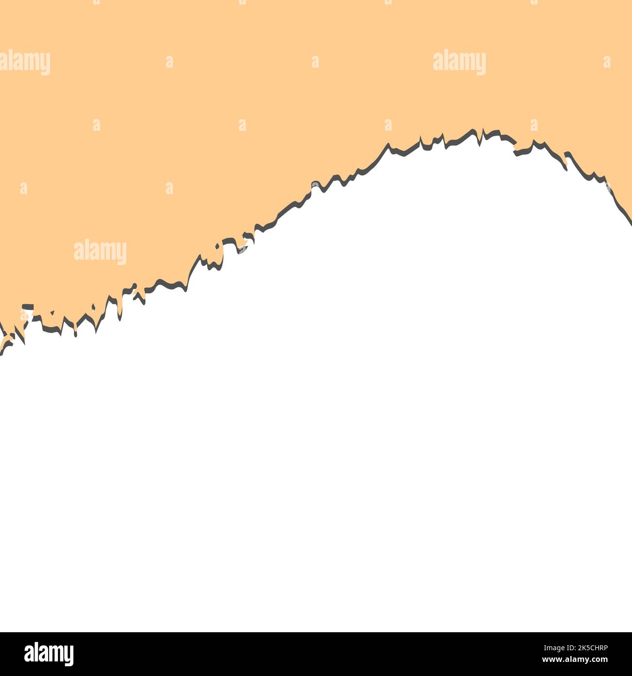 Tore off a piece of colored paper. Vector paper design template. Vector ...