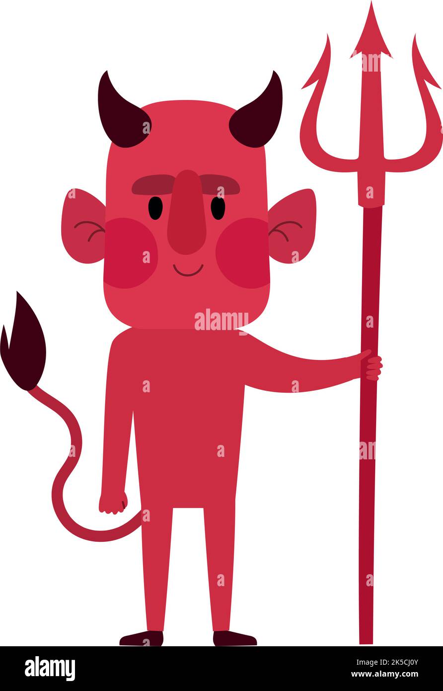 halloween devil design Stock Vector Image & Art - Alamy
