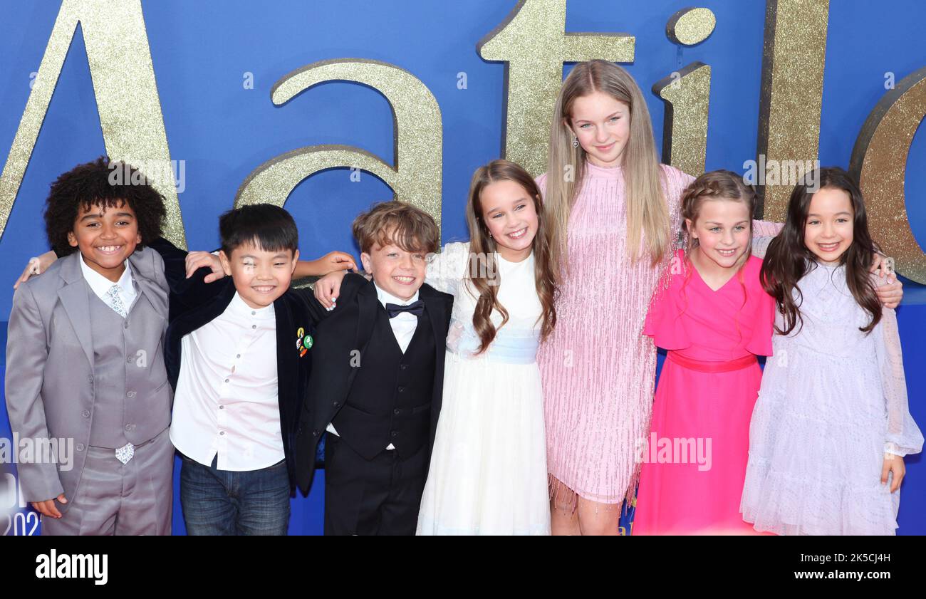London, UK. Alisha Weir at ‘Matilda The Musical’ premiere. Royal ...