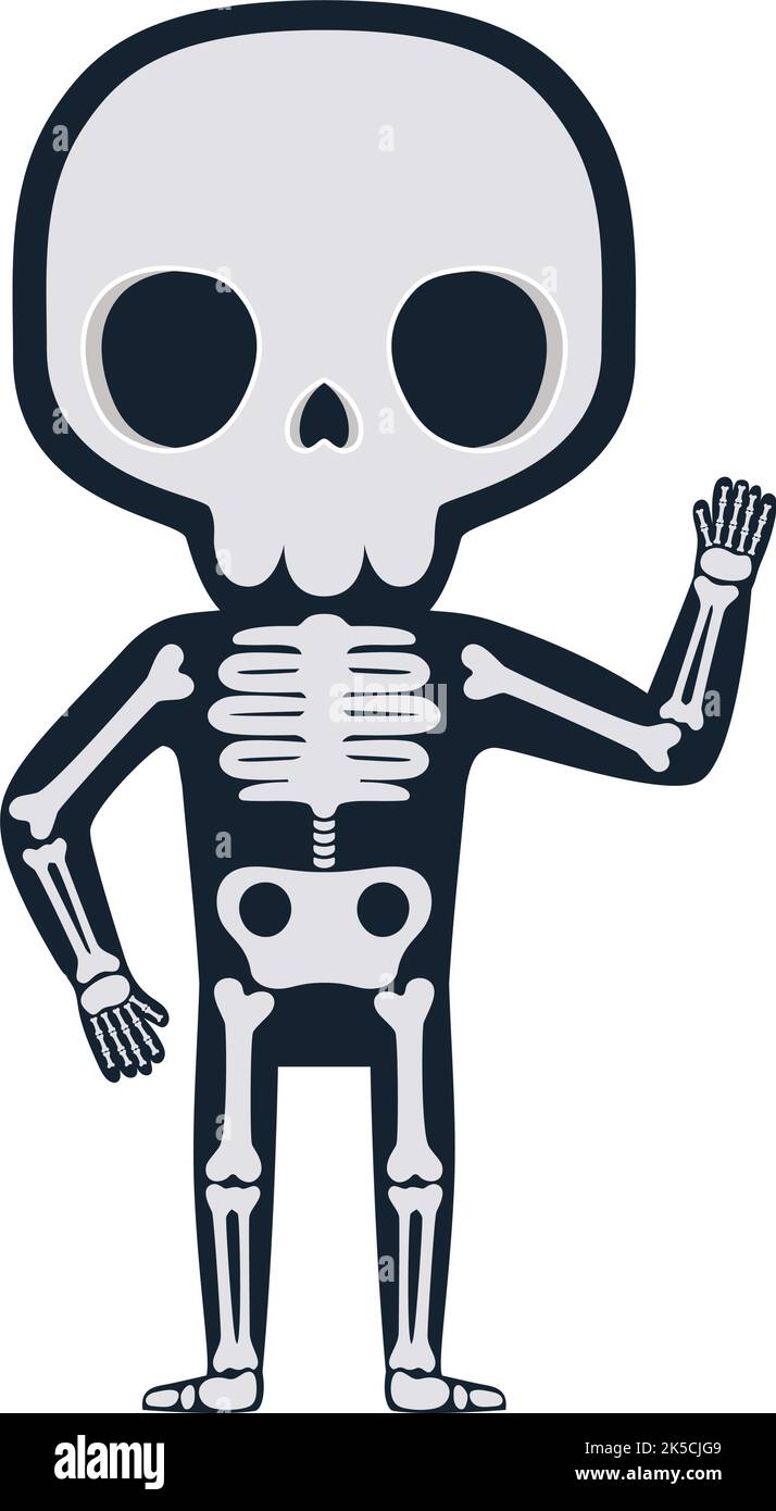 Scared skeleton Stock Vector Images - Alamy