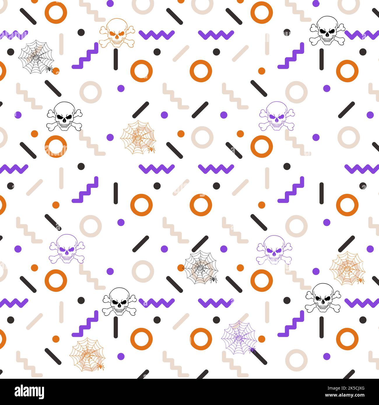 Cartoon skull spider Stock Vector Images - Alamy