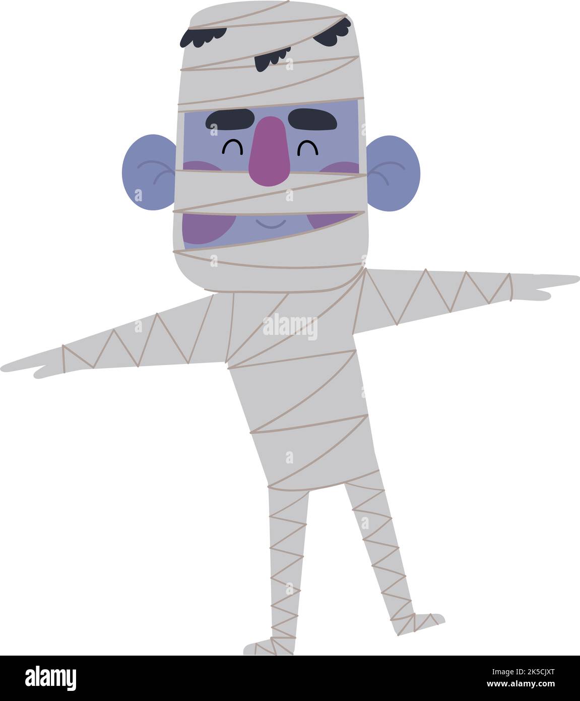 halloween mummy illustration Stock Vector Image & Art - Alamy
