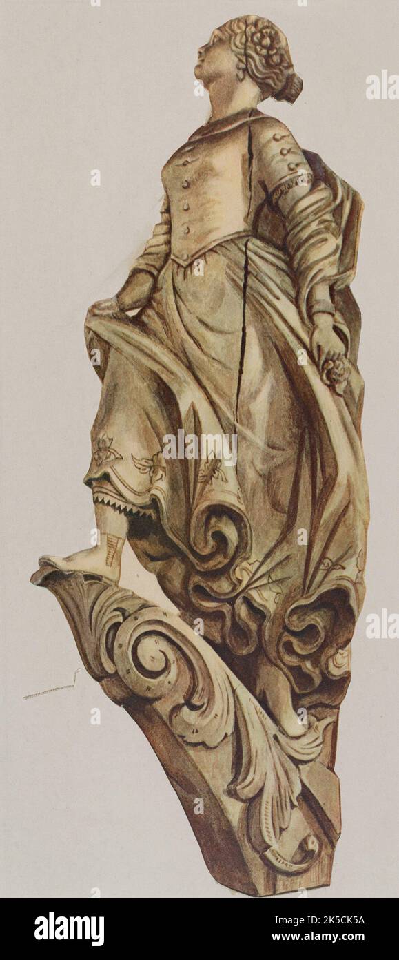 Carved wood figurehead of woman hi-res stock photography and images - Alamy