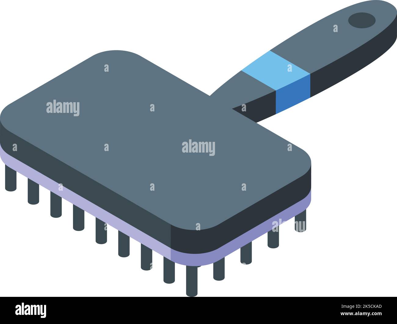 Dog brush icon isometric vector. Pet spa. Salon puppy Stock Vector ...