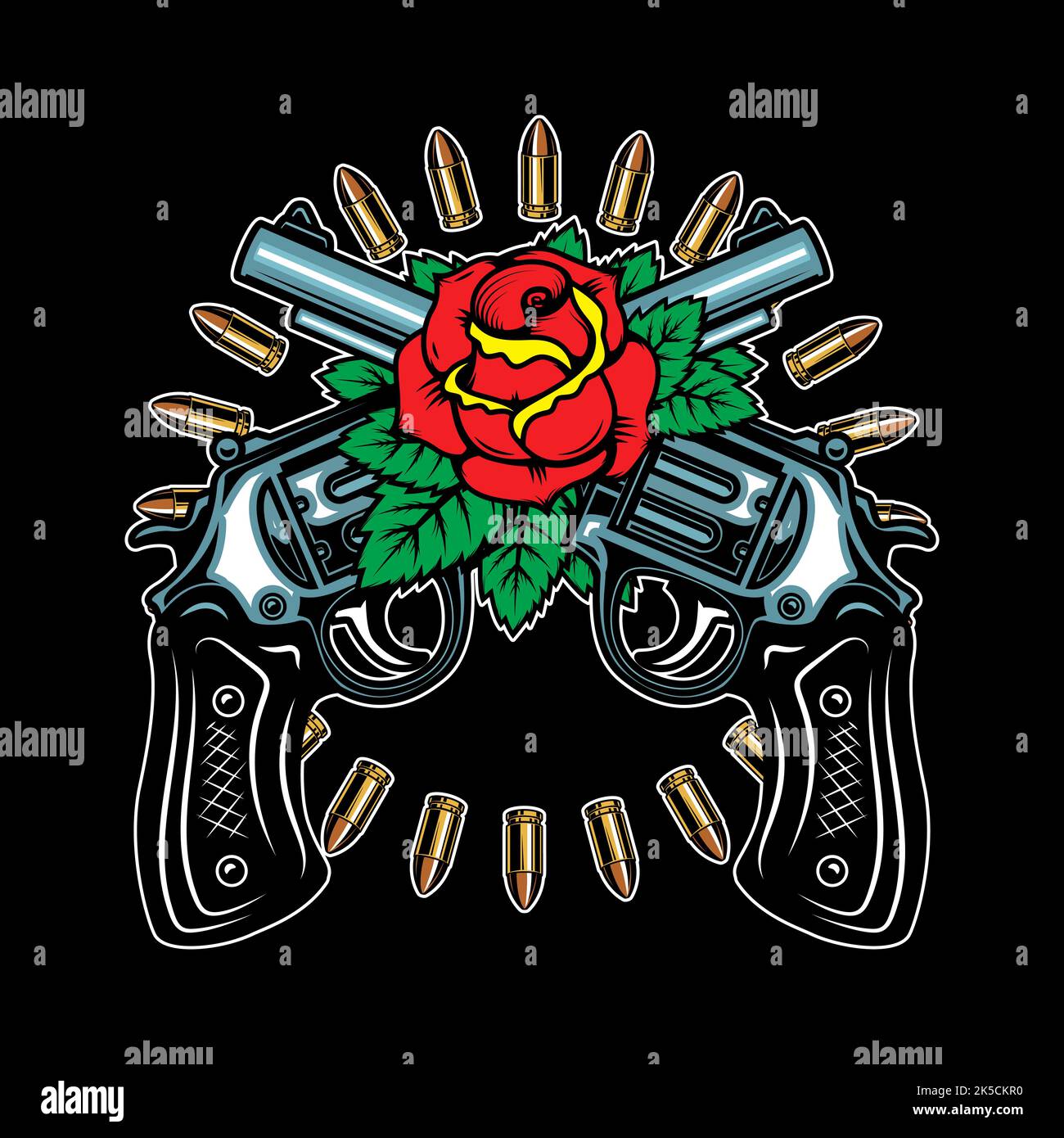 War roses emblem hi-res stock photography and images - Alamy