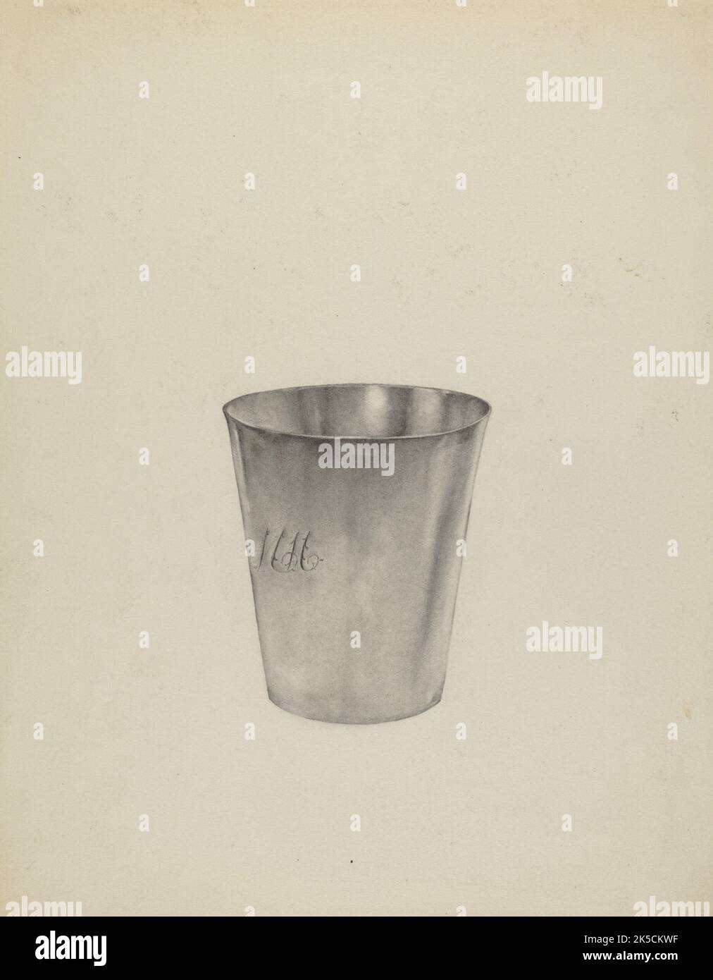 Silver Beaker, c. 1938 Stock Photo - Alamy