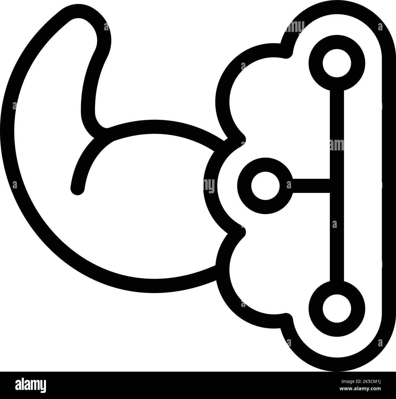 Change comfort zone icon outline vector. Work escape. Start outside ...