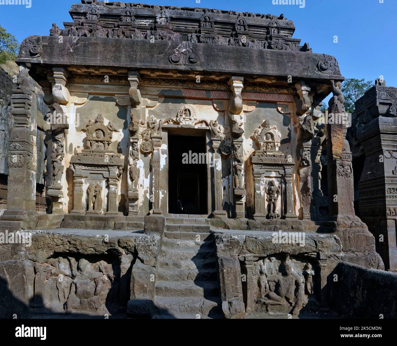 Kailasa Cave Ellora UNESCO world heritage sight near Aurangabad state ...