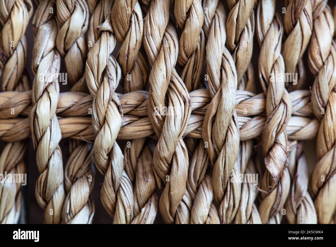 Abstract handcrafted seaweed basket textured background for design ...