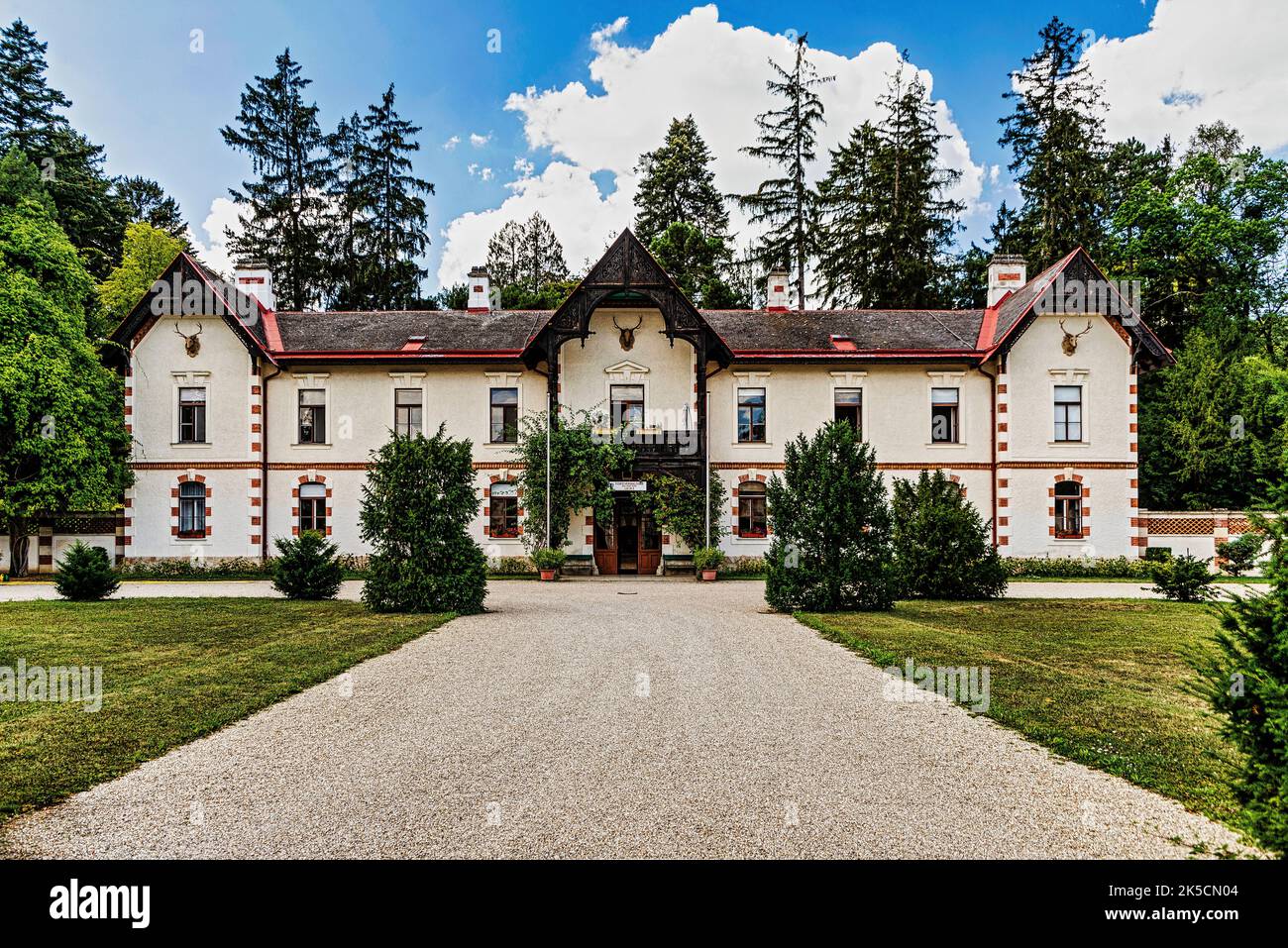 Hermesvilla, Vienna, Lainzer Tiergarten Stock Photo - Alamy