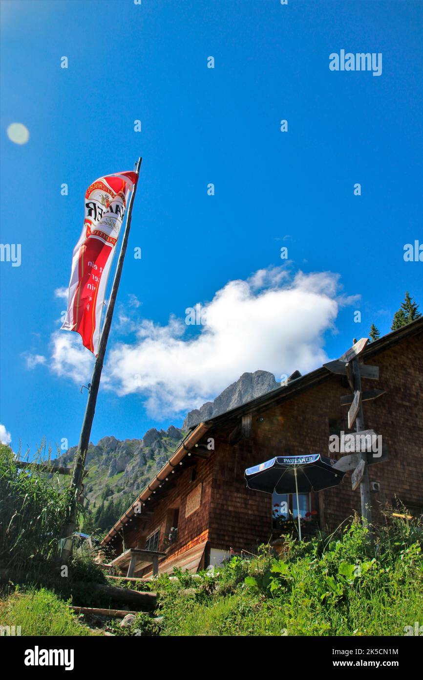 Hike Gehrenalpe 1610m, Wängle near Reutte in Tyrol, Austria, Europe ...