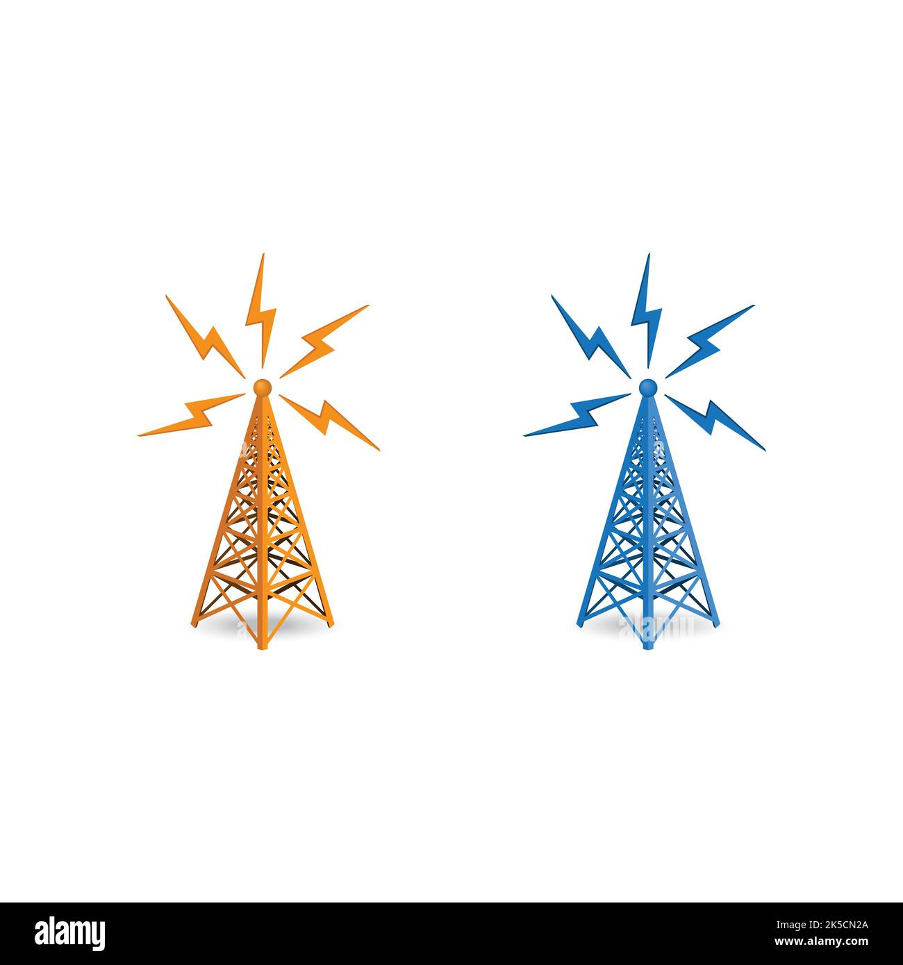 Radio broadcasting color icon Cut Out Stock Images & Pictures - Alamy